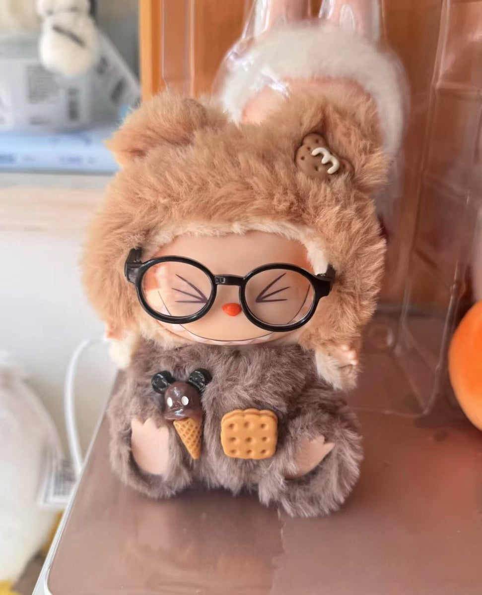 Labubu Clothing "Teddy Bear" for Labubu Keychain – GogoCuties